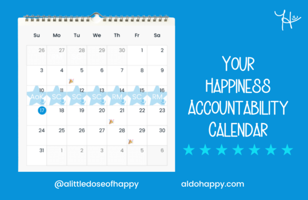 How to Use an Accountability Calendar to Become Happier